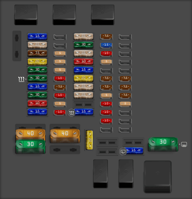 2023 Volkswagen ID3 fuse box diagram - StartMyCar
