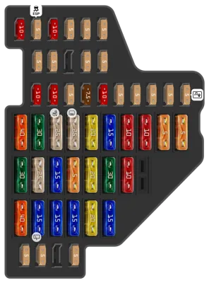 2006 Volkswagen Jetta A5 2.5l fuse box diagram - StartMyCar