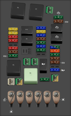 2020 Diesel Volkswagen Passat fuse box diagram - StartMyCar