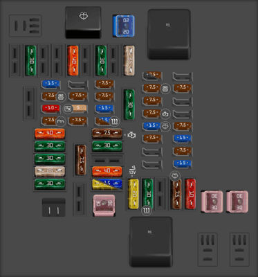 2022 Volkswagen T-Cross fuse box diagram - StartMyCar
