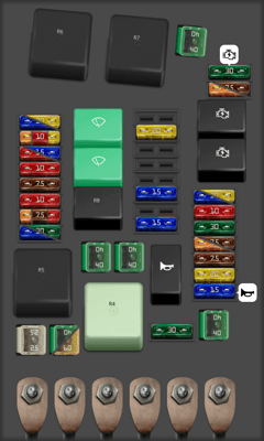 2021 Volkswagen T-Roc fuse box diagram - StartMyCar