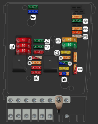 2008 Volkswagen Tiguan Horn relay - StartMyCar