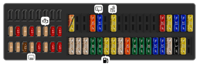 2016 1st-Gen Volkswagen Tiguan fuse box diagram - StartMyCar
