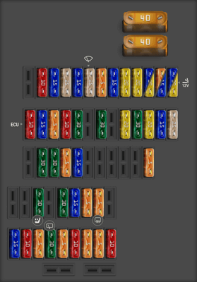 2006 Volkswagen Touareg Fuel pump fuse - StartMyCar