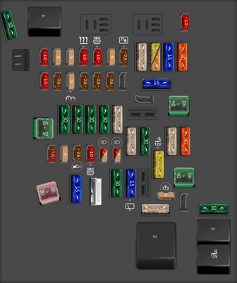 Volkswagen Touran fuse box diagrams for all years - StartMyCar