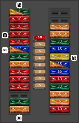 2019 t6.1 Volkswagen Transporter fuse box diagram - StartMyCar
