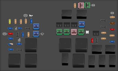 2019 Volvo V40 fuse box diagram - StartMyCar