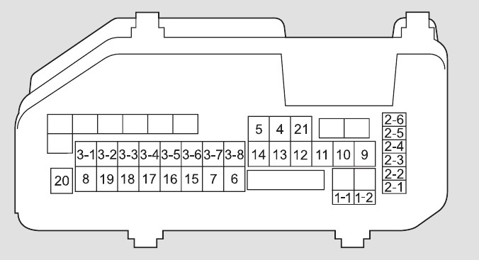 2012 Honda Accord Fuse Box Diagram StartMyCar 2012 Honda Accord Fuse Box Diagram StartMyCar