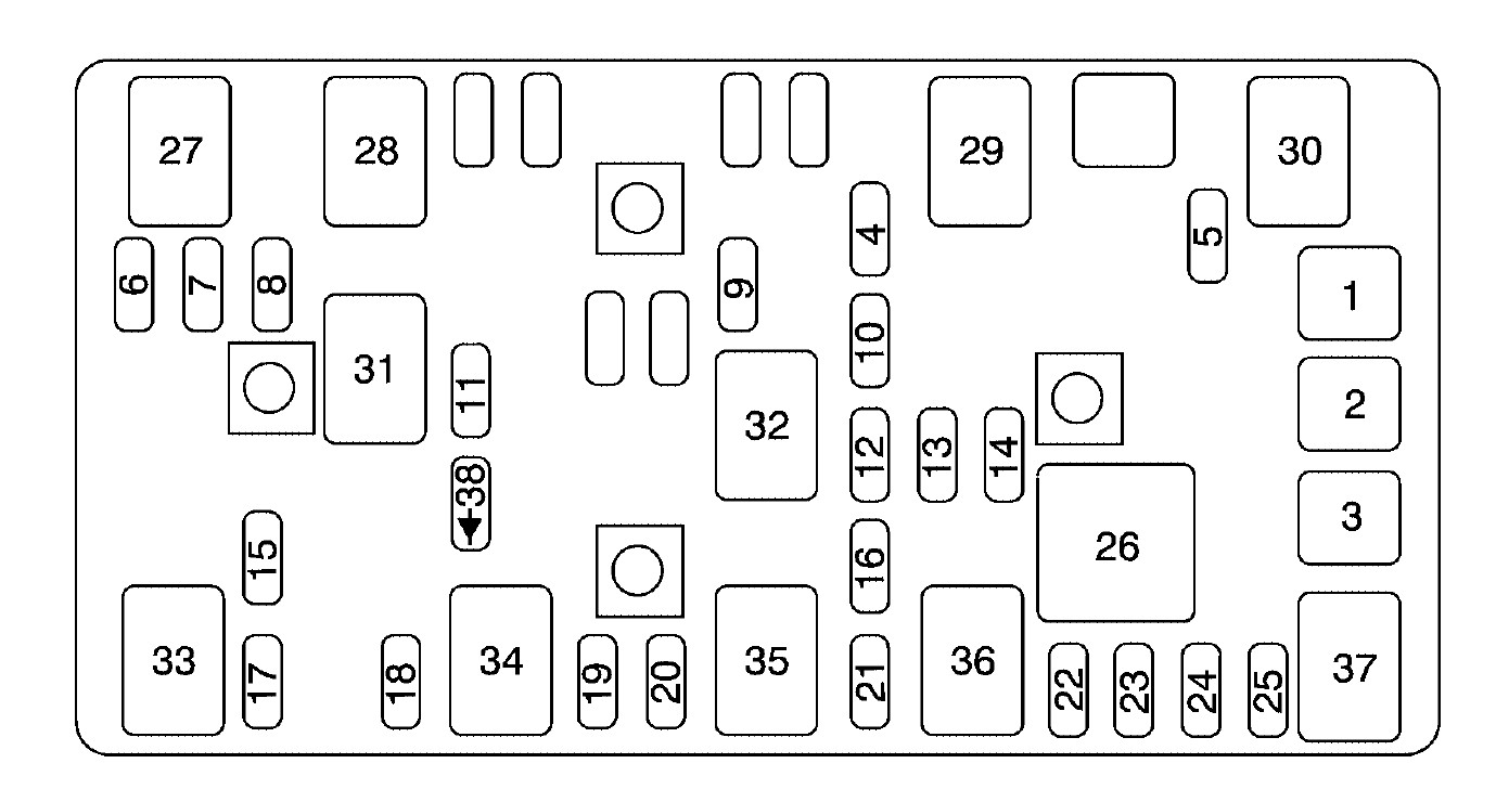 2007 Pontiac G6 fuse box diagram - StartMyCar