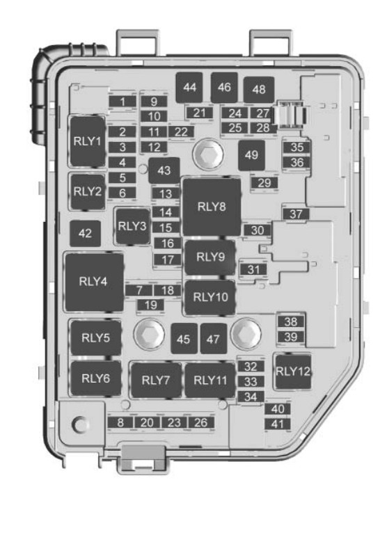 2016 Chevrolet Spark fuse box diagram - StartMyCar