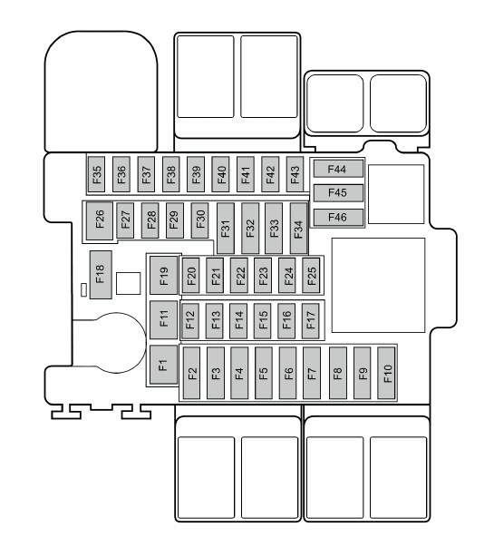 2024 Hybrid MG MG3 fuse box diagram - StartMyCar